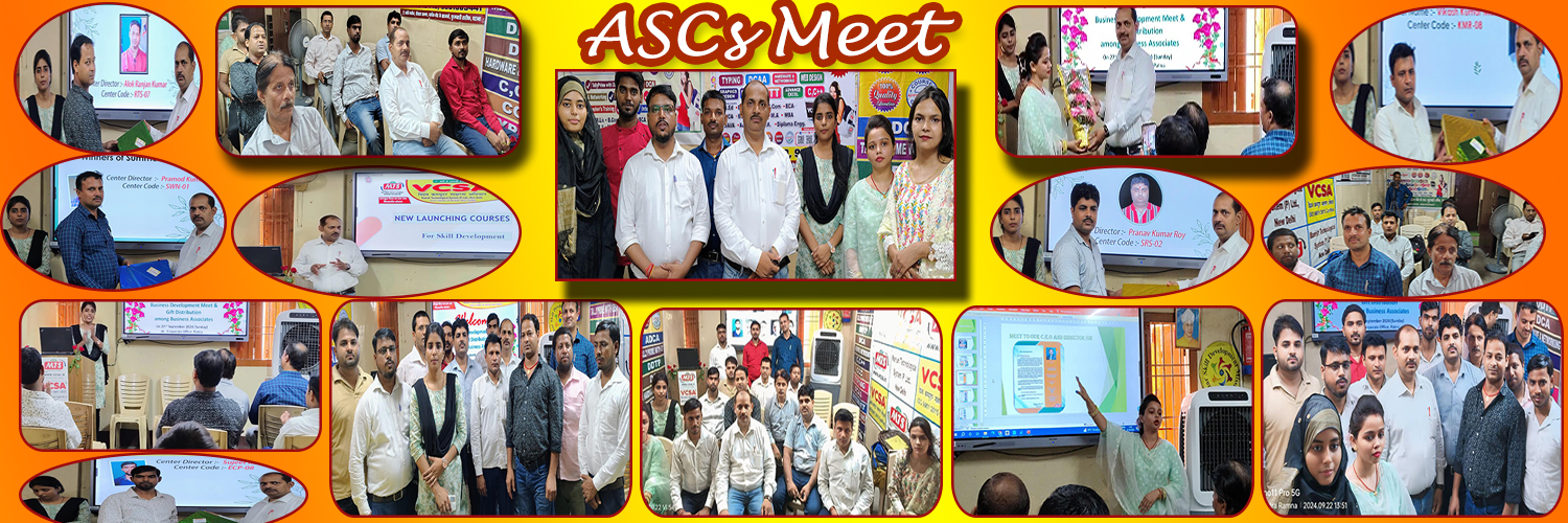 Official Website VCSA - MTS Pvt. Ltd. No. PMKVY NDLM NSDC Skill ...